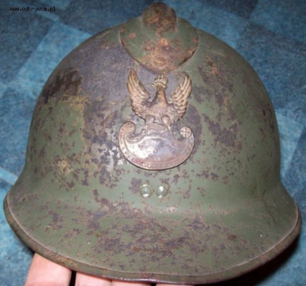hełm wz. 26 - Kawaleryjski ? - Wrześniowy ? - Identyfikacja (bez ...